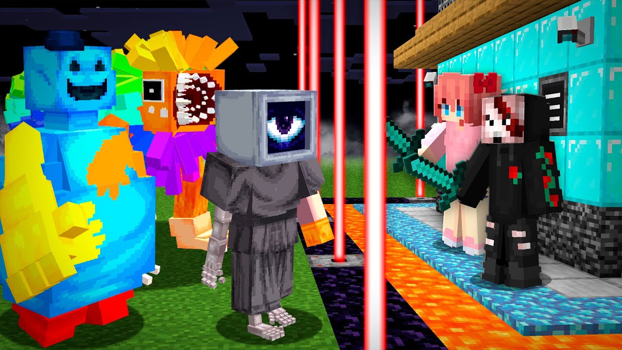 Poppy Playtime 4 vs BASE SEGURA de Minecraft - YouTube