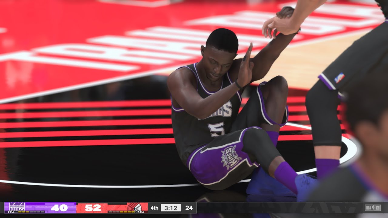 “Anfernee Simons and Shaedon Sharpe hurtin me (Ref)." -De'Aaron Fox ...