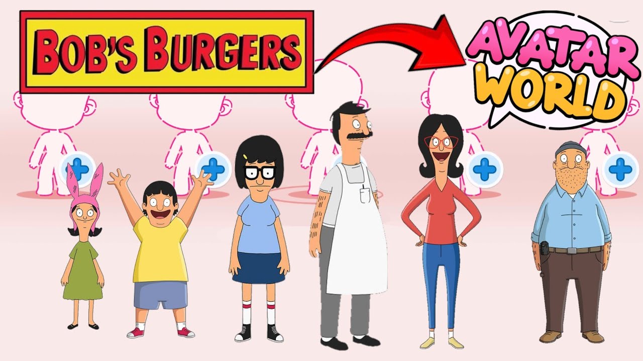 NEW HOW TO CREATE BOB'S BURGERS IN PAZU AVATAR WORLD - YouTube