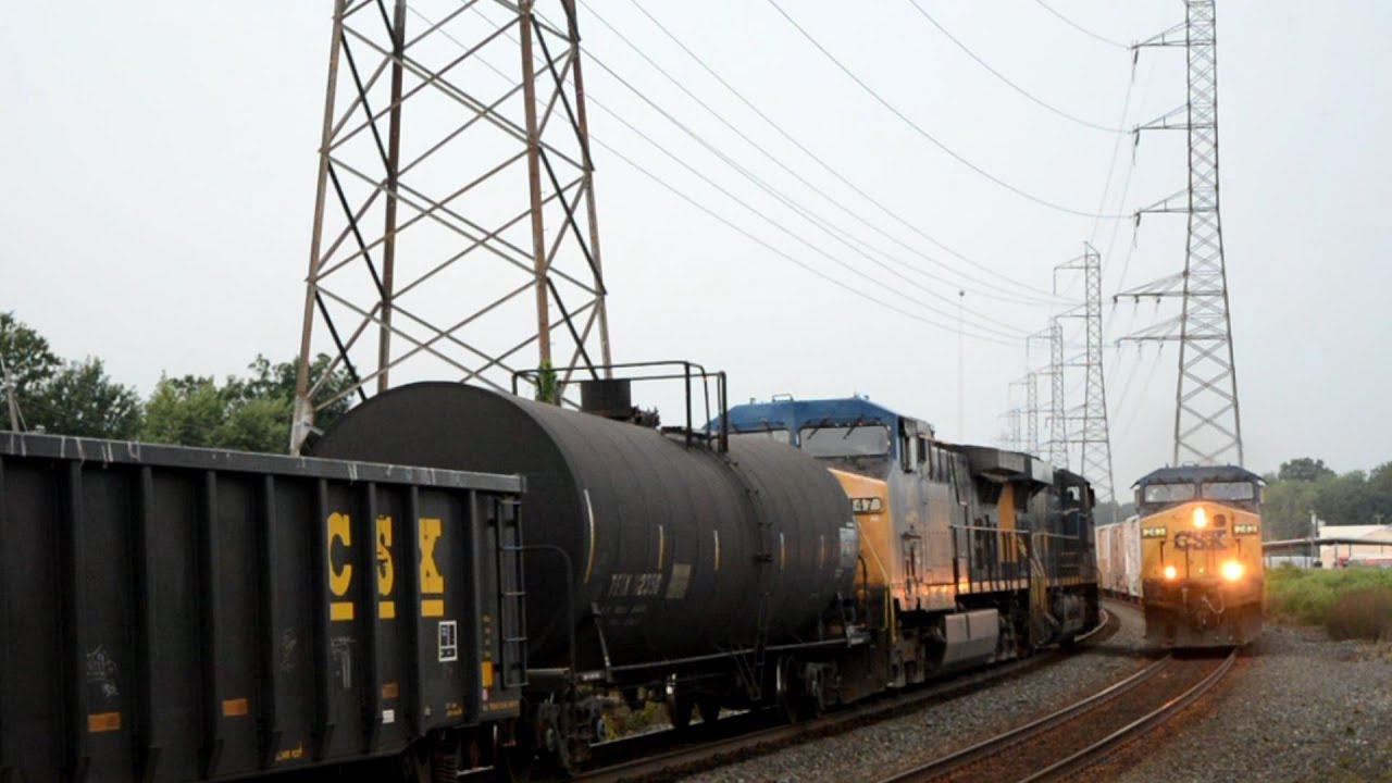 Trains In Bound Brook, Railfanning, Bound Brook, NJ Aug 18, 2017 - YouTube