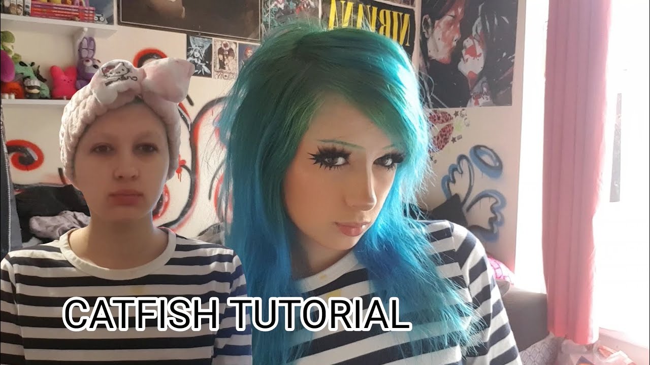 CATFISH AND PROUD! (makeup tutorial XD) - YouTube
