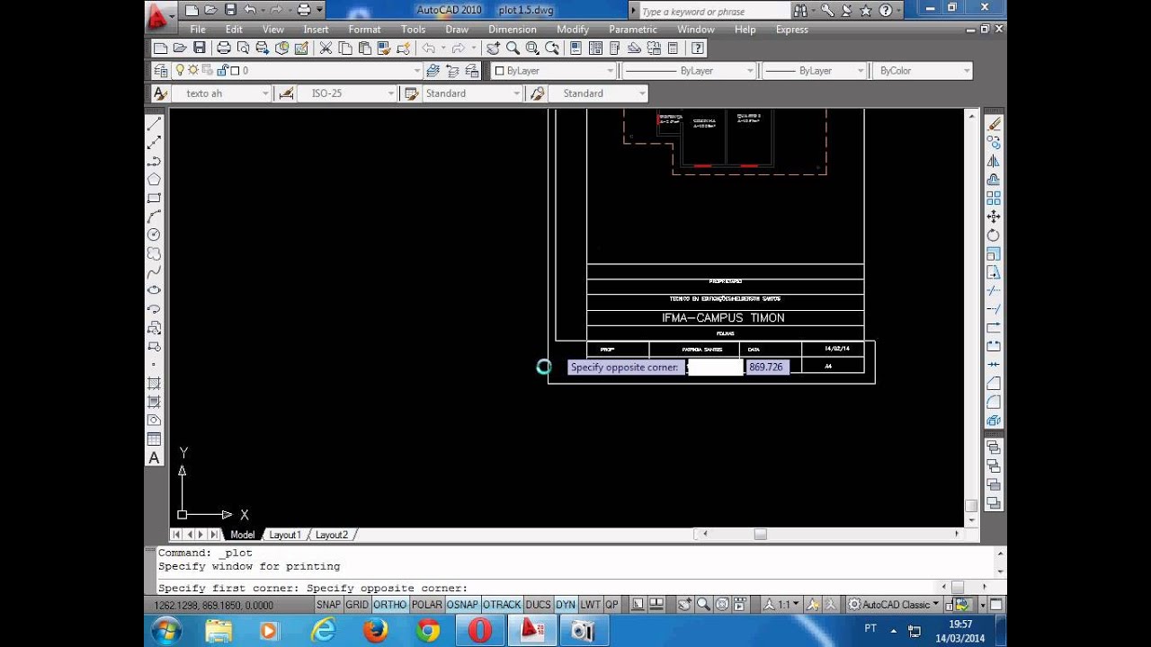 Como plotar em escala no papel A4 - YouTube
