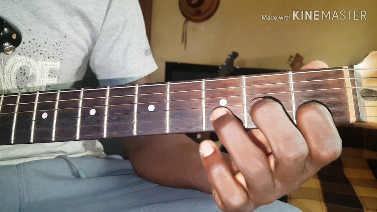 Playing pentatonic scale as solo in the CAGED System of guitar playing ...