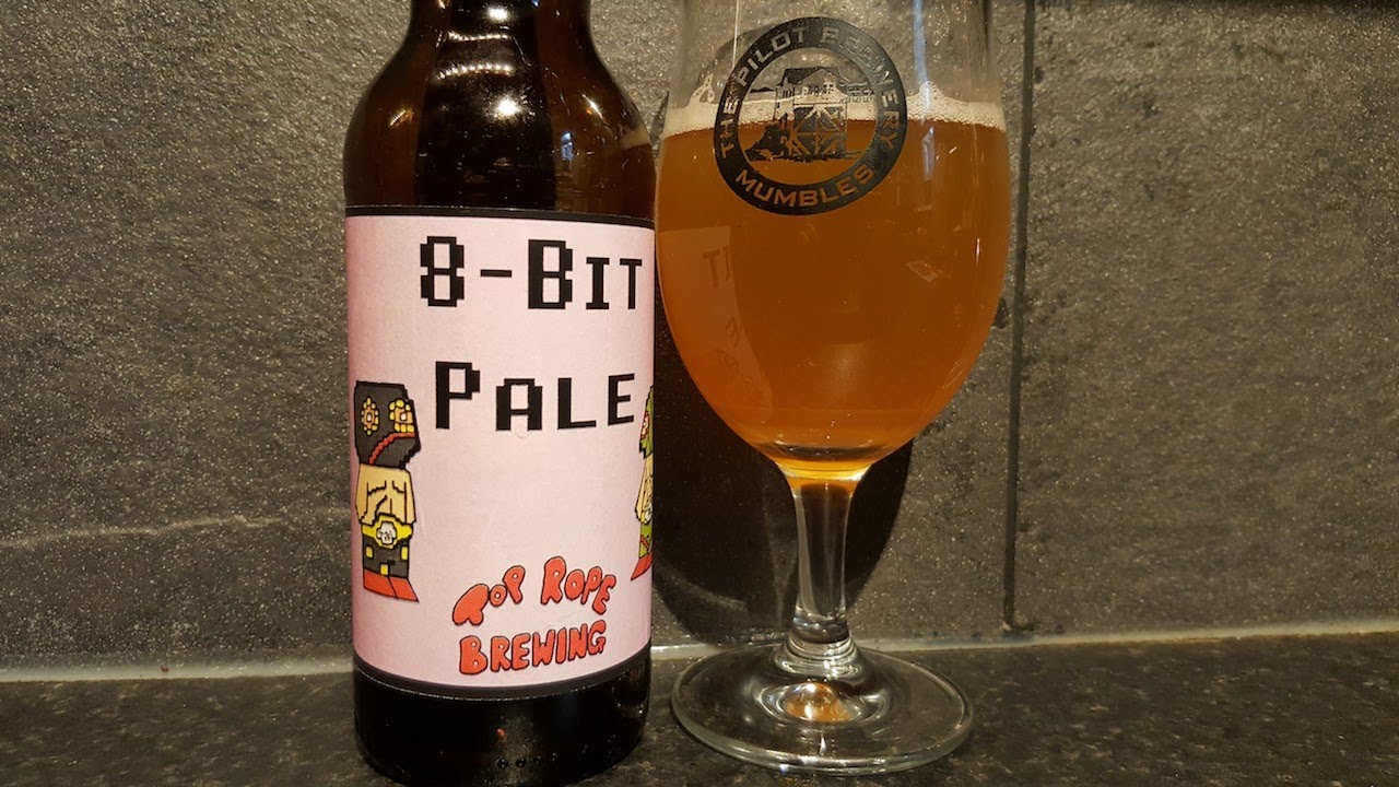 Top Rope Brewing 8 Bit Pale Ale | British Craft Beer Review - YouTube