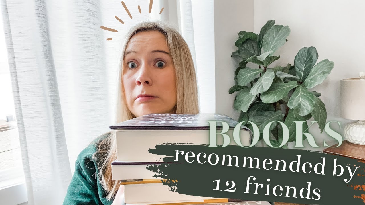 12 BOOKS RECOMMENDED BY 12 FRIENDS | VLOGMAS DAY 9 - YouTube