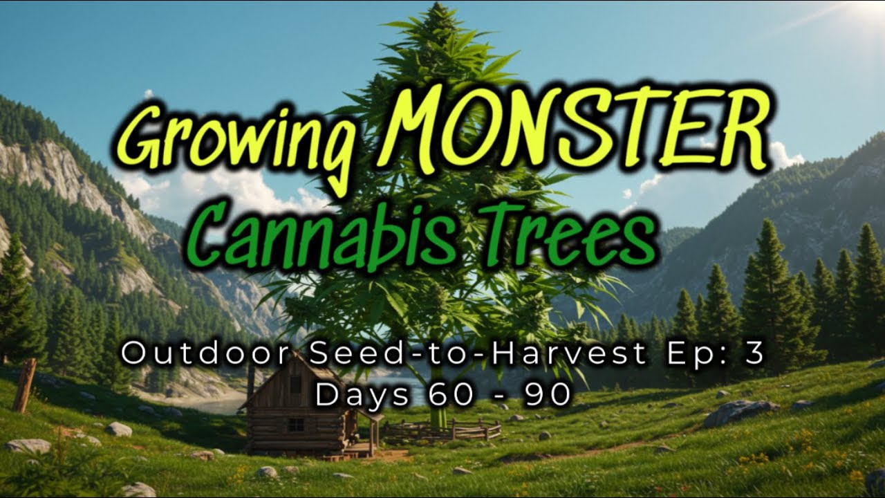Growing Monster Cannabis Trees: Outdoor Seed-to-Harvest (12 Strains ...