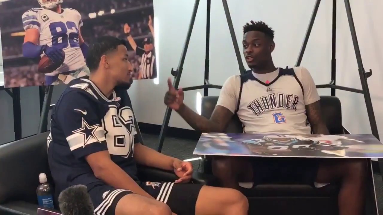 OKC Thunder Chilling (Andre Roberson, Jeremy Grant, Jeremy Grant Semaj ...