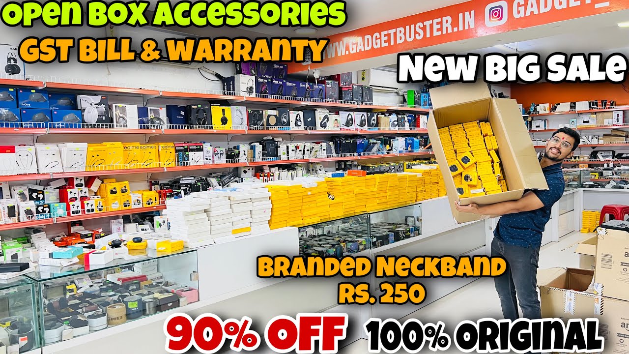 Open Box Accessories | Branded Neckband Rs. 250 | 99% OFF | 100% ...