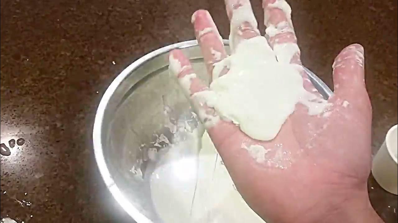 Non-Newtonian Fluid Experiment (Goo/Slime) - YouTube