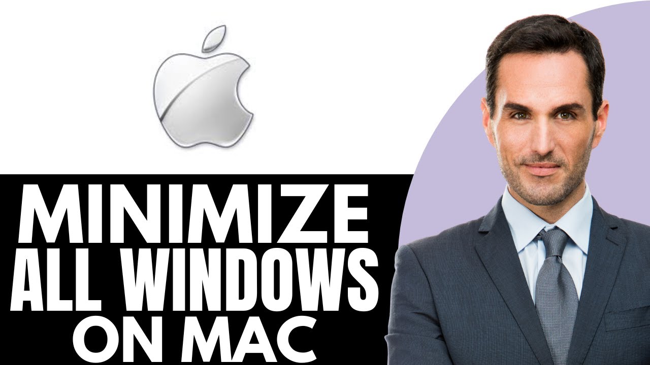 How to Minimize All Windows on Mac – (2025) Step By Step - YouTube