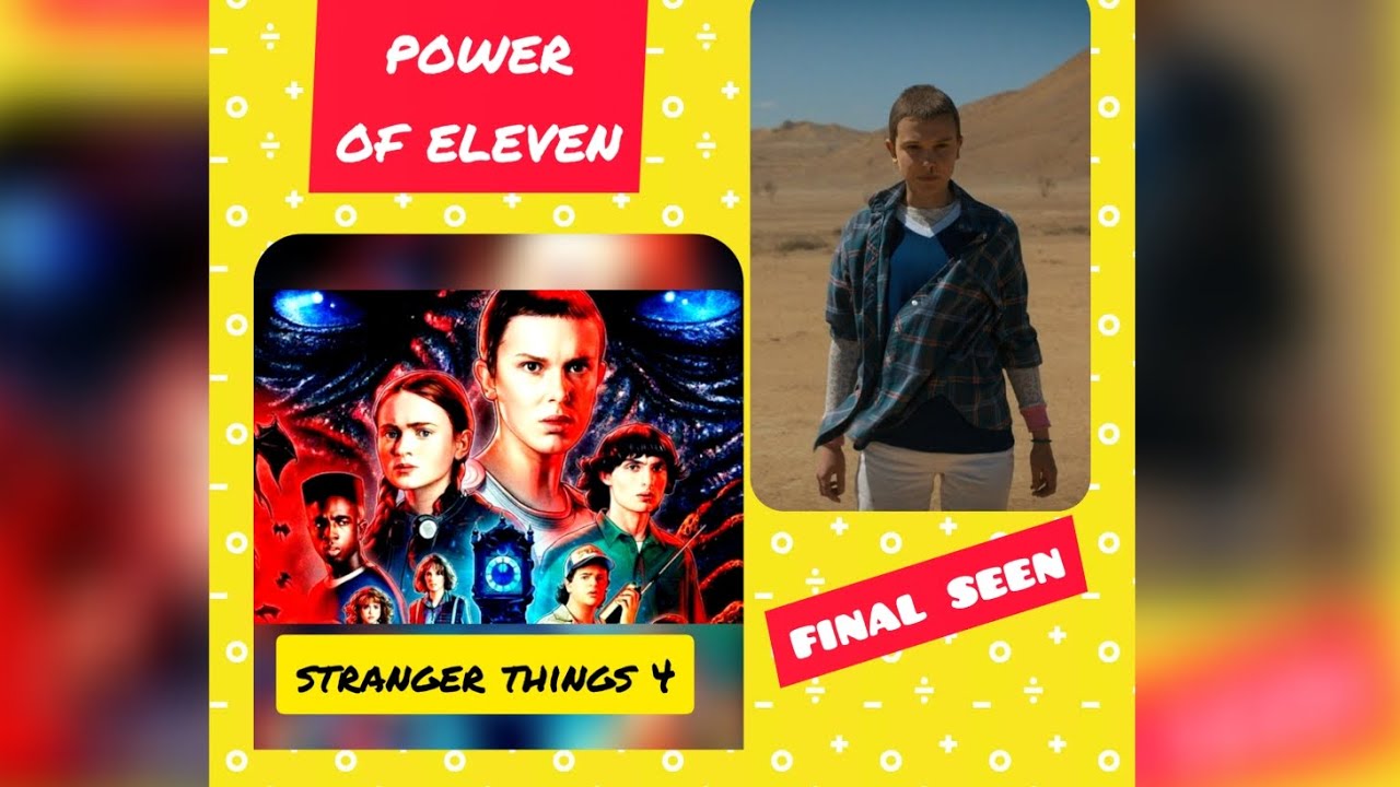 Eleven power ! stranger things 4! - YouTube