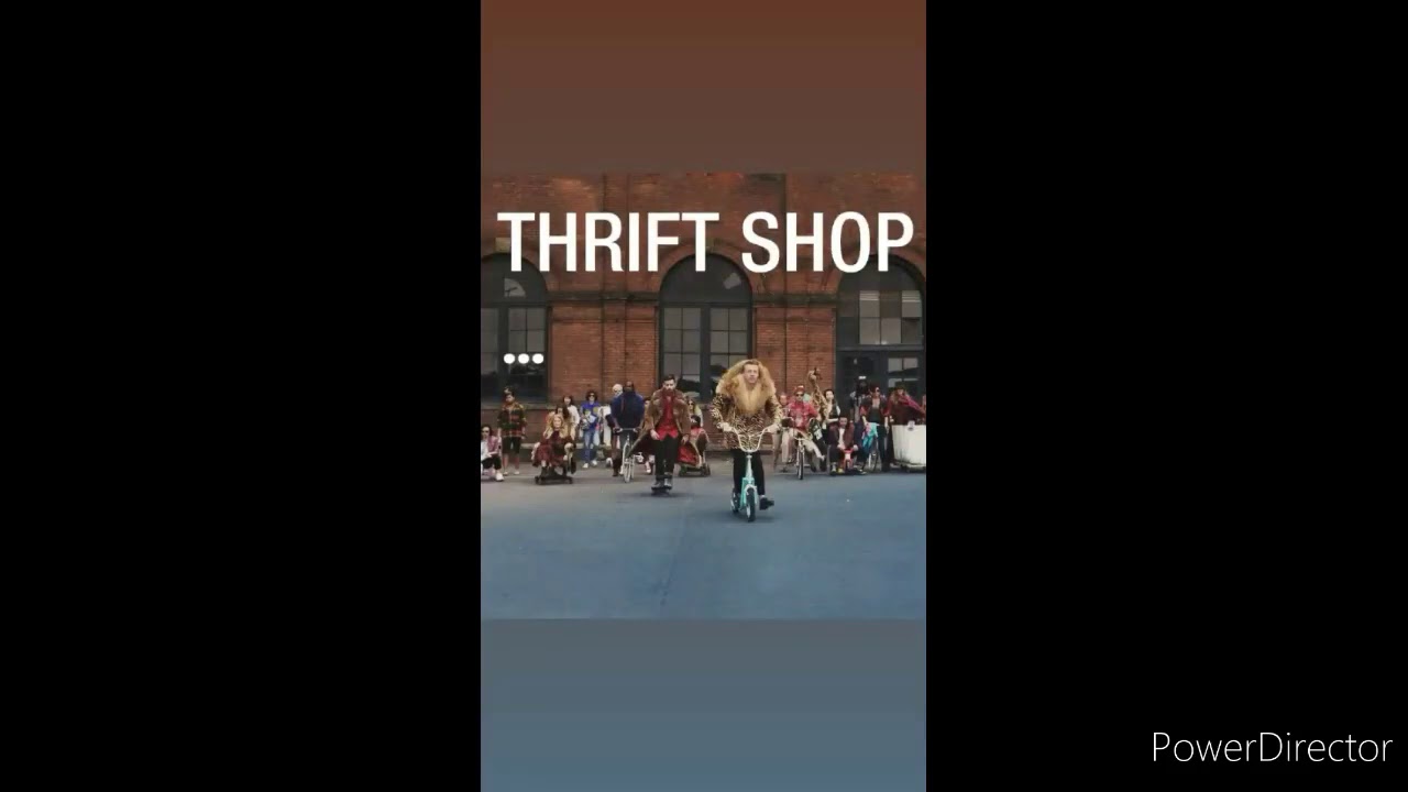 Thrift shop lyrics video - YouTube