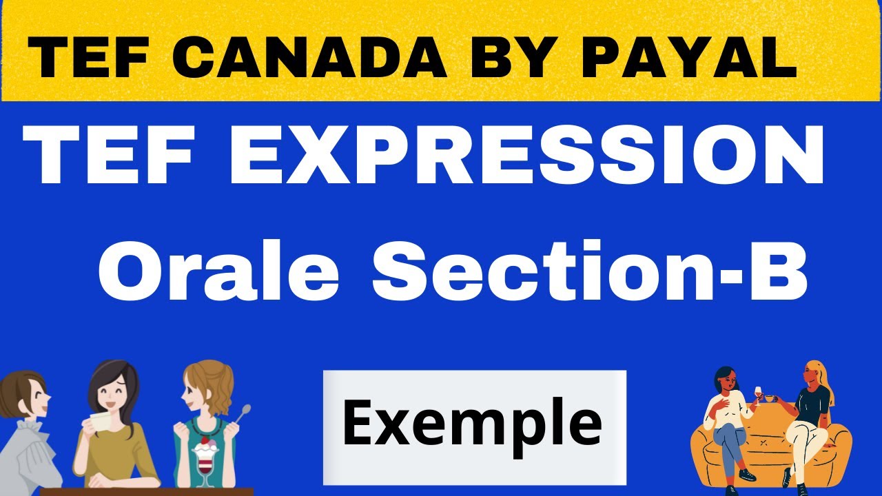 TEFCANADA/TEF EXPRESSION ORALE SECTION-B (HOW TO ASK QUESTIONS IN ...