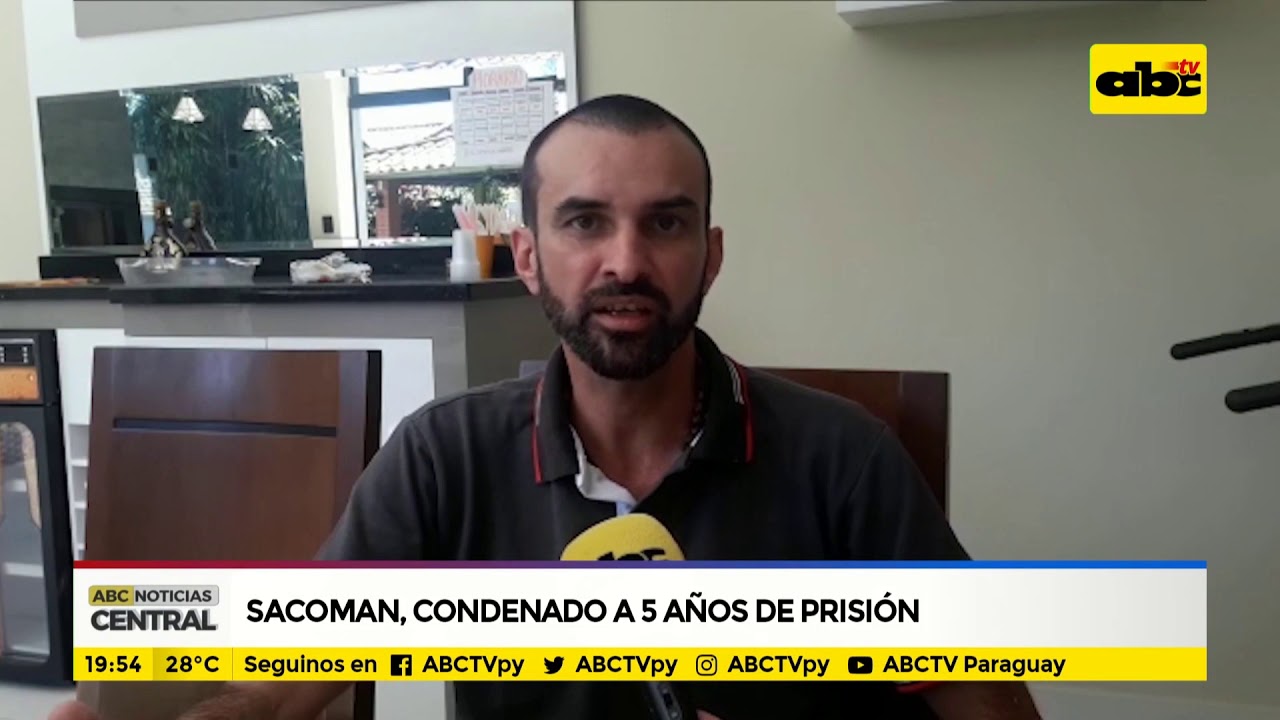 Sacoman, condenado a 5 años de prisión - YouTube