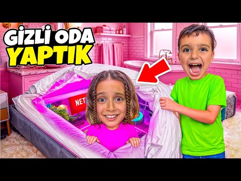 POYRAZ ELİF BANYODA GİZLİ ODA YAPTI!!!