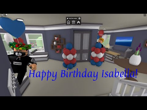 Roblox | Happy Birthday Isabella! (All the Endings)