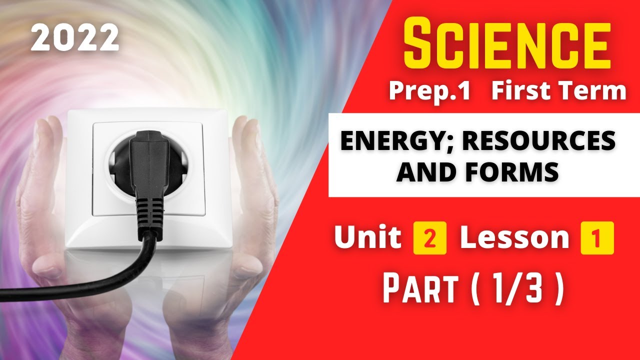 SCIENCE | Prep.1 | Energy; Resources and Forms #1 | Unit 2 - Lesson 1 ...