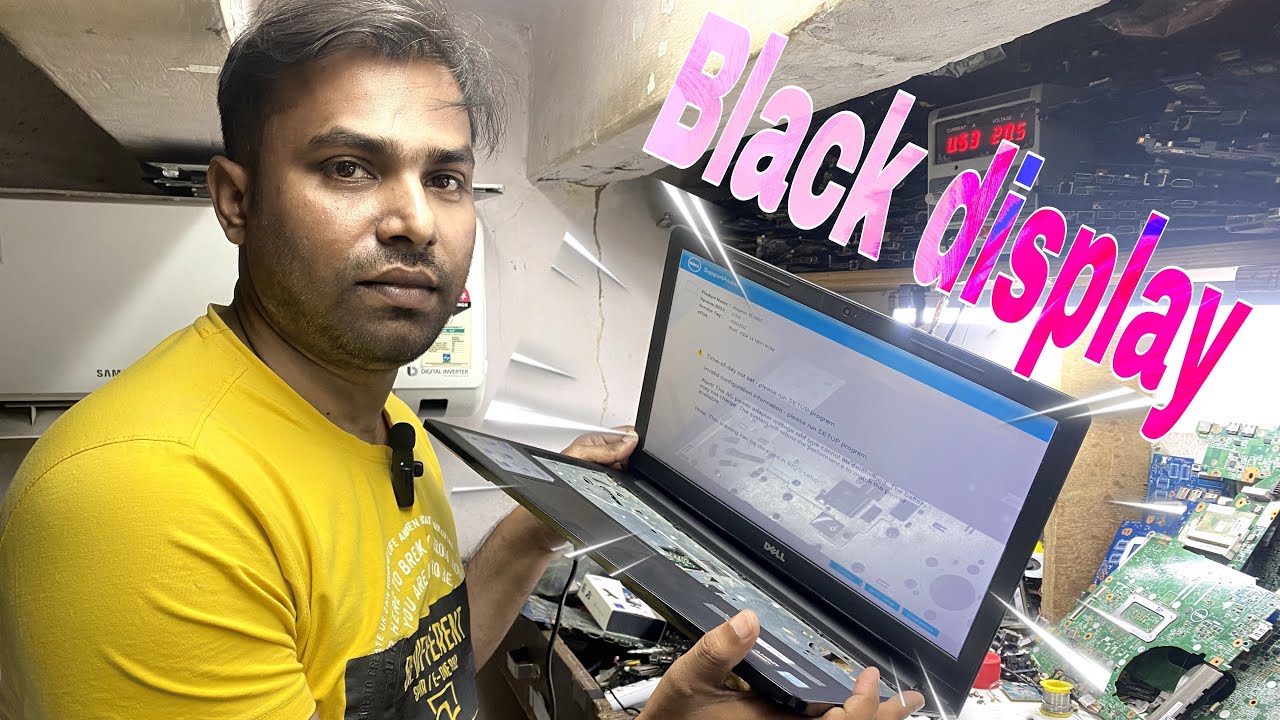 DELL 3567 BLACK DISPLAY HOW TO REPAIR YouTube dell-3567-black-display-how-to-repair-youtube