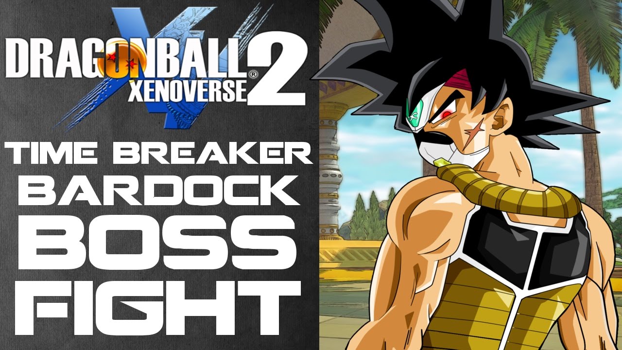 Dragon Ball Xenoverse 2 - Time Breaker Bardock Boss Fight - YouTube
