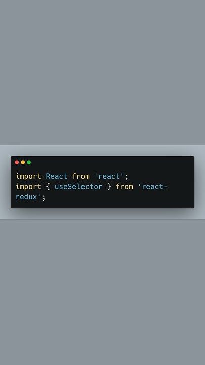 Master Redux Reselect with Param Selectors #Redux - YouTube