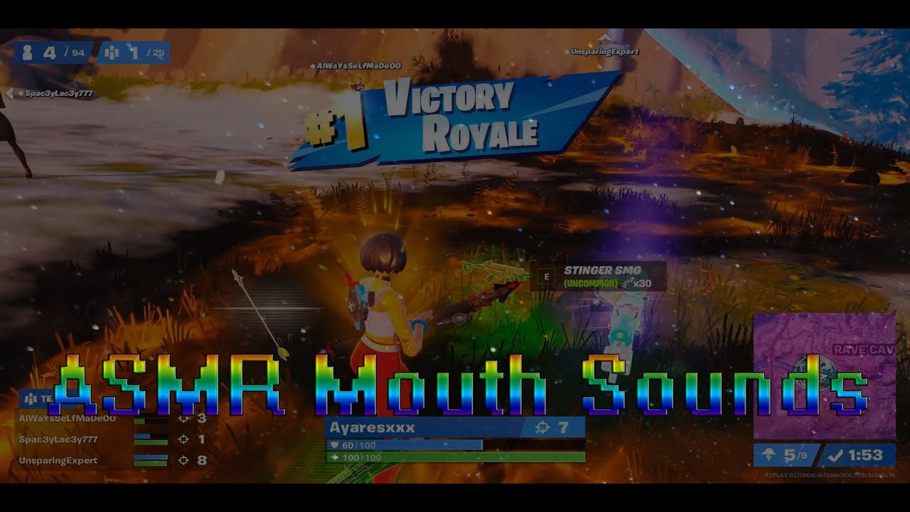ASMR Fortnite | Mouth Sounds | for the first time in 3 Years - YouTube