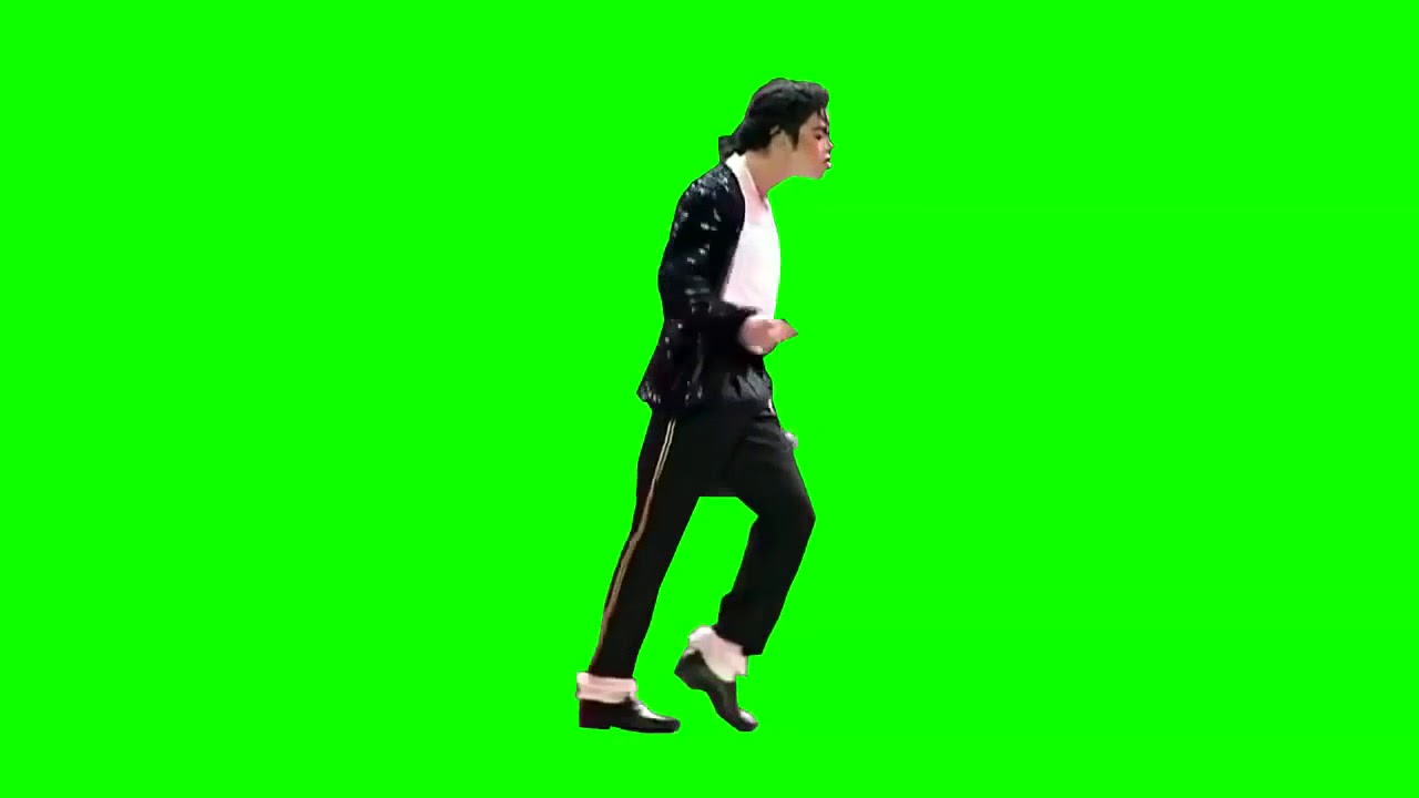 Michael Jackson Moonwalk Green screen - YouTube