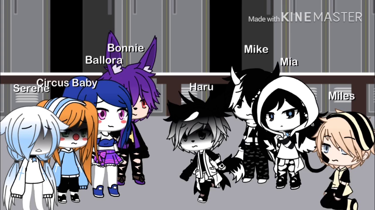 FNAF vs BATIM Kids Singing Battle (Gacha Life/ Lizzie) - YouTube