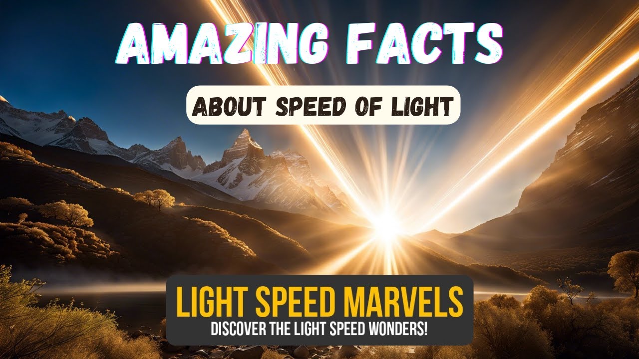 Incredible Facts About Speed Of Light ! - YouTube