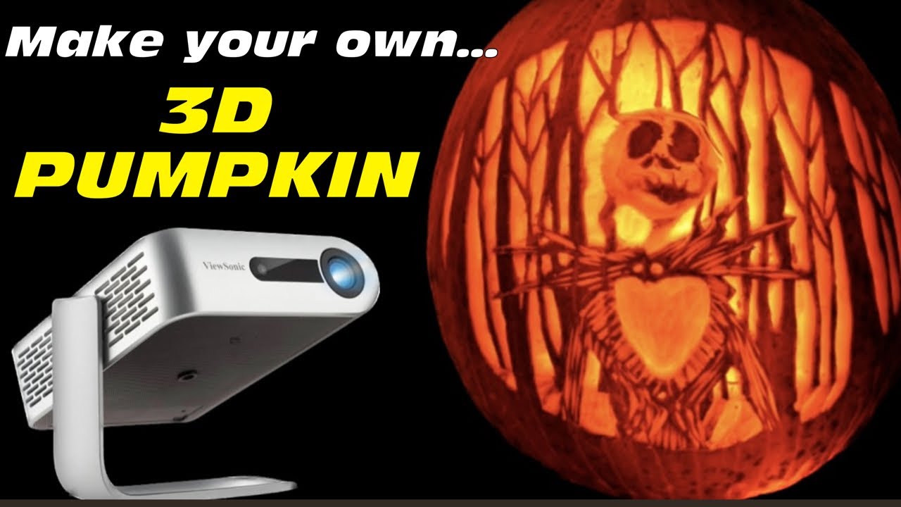DIY Guide: Create Your Own 3D Singing Pumpkin Projection for Halloween ...
