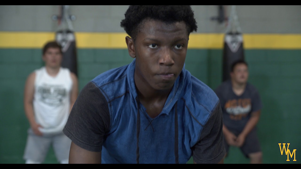 Wayne Memorial HS Football Team Practice - YouTube