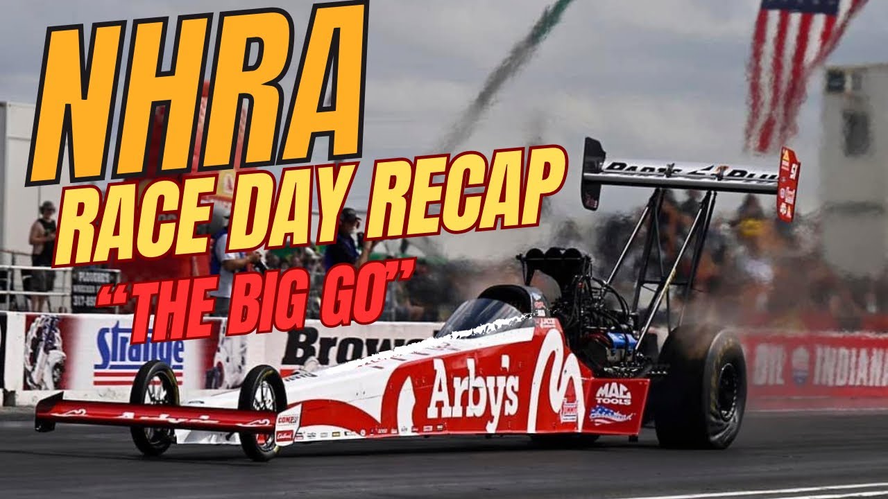 NHRA Race Day “ The Big Go” recap also a brother report #race #racer # ...