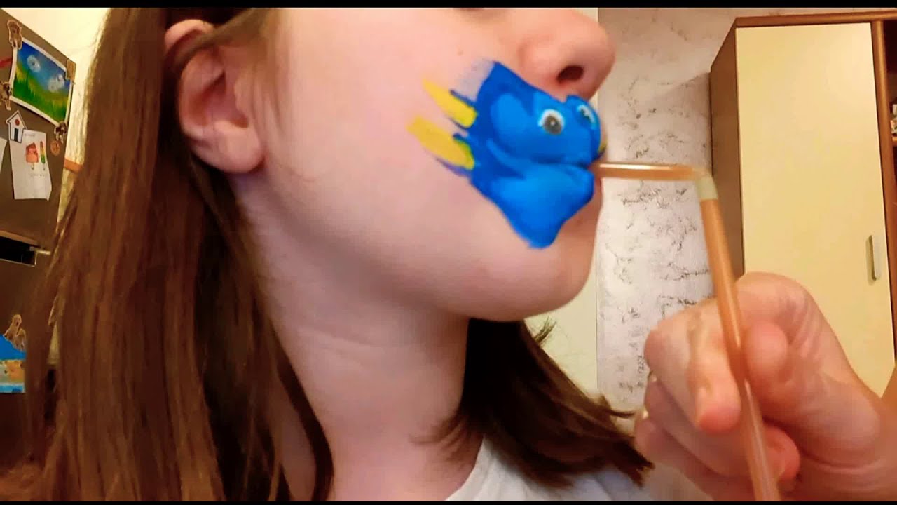 Truccabimbi Dory - tutorial Facepainting - YouTube