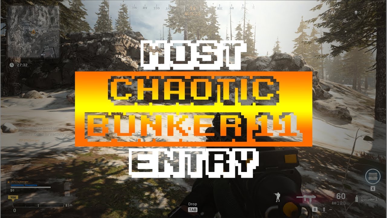 Call of Duty Warzone Plunder: 5% Health, 2 Men Only Bunker 11 Entry ...