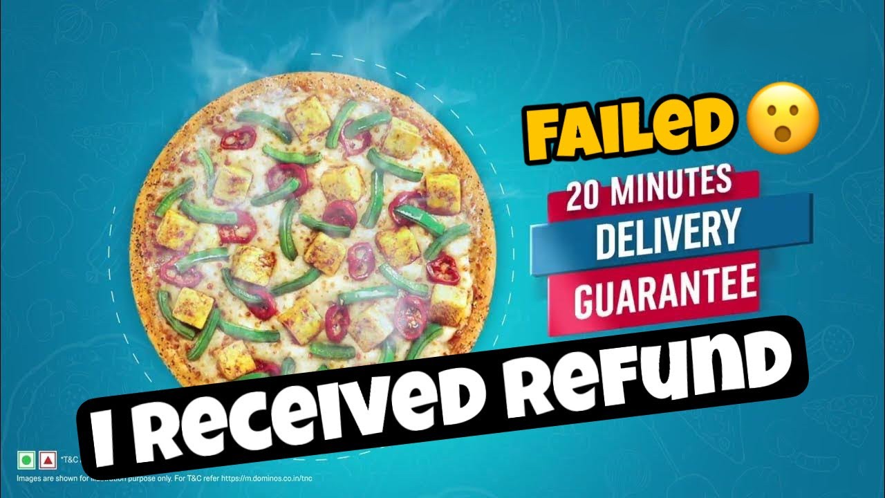 Pizza Fail Alert! 😡 20-Minute Delivery Promise Broken, But Got Refund ...