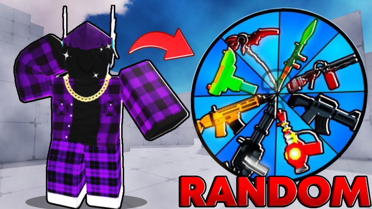 Using RANDOM LOADOUTS in ROBLOX RIVALS... - YouTube
