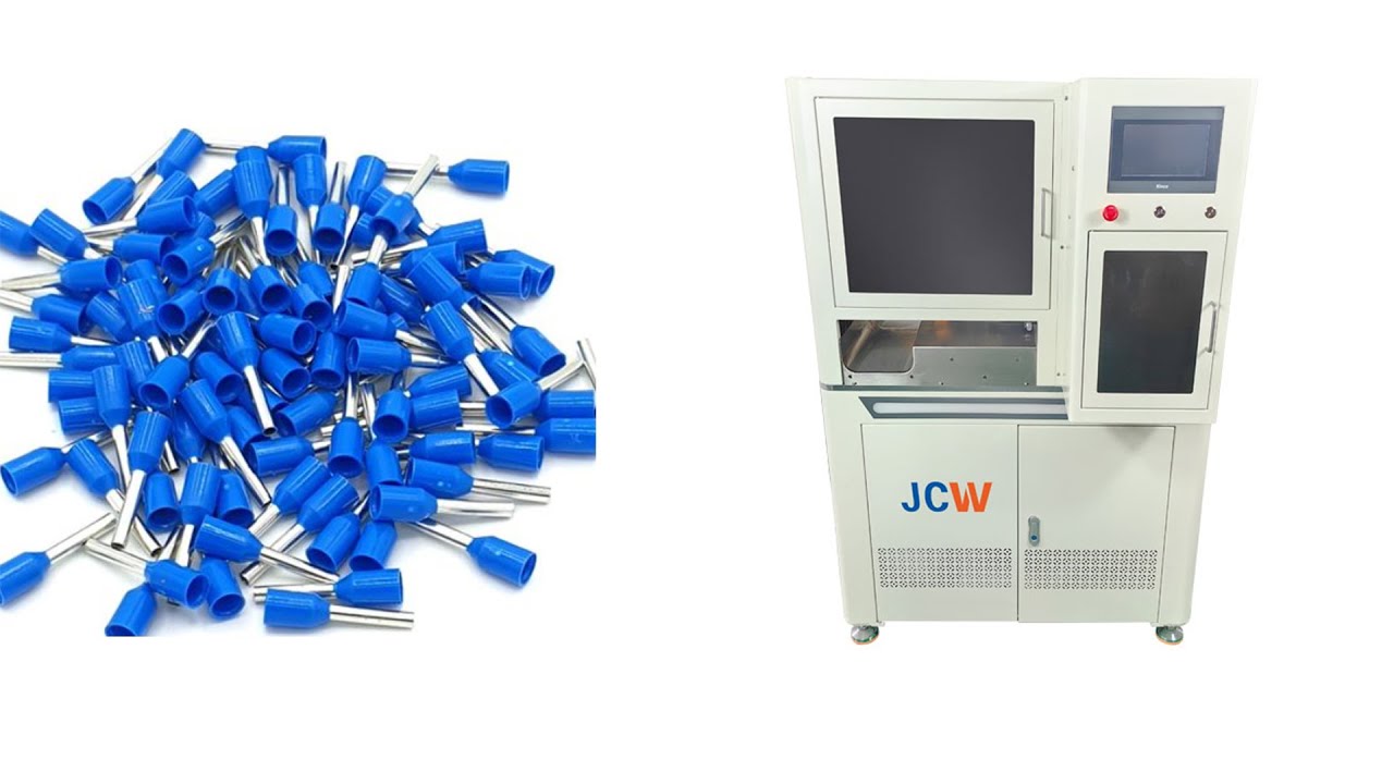 JCW-CST02 INSU-L | Fully-auto Insulated Terminal Crimping Machine ...