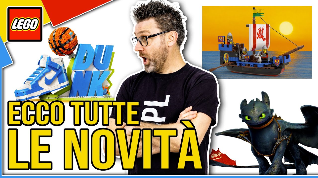 LEGO NEWS - NUOVI ANNUNCI, COLLABORAZIONI, PROMO ATTIVE E SET UFFICIALI ...