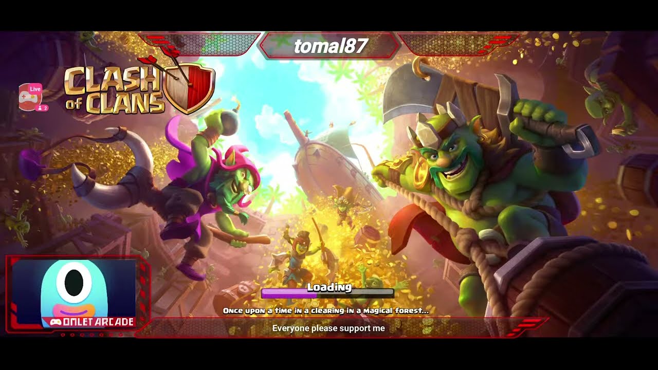 Watch me stream Clash of Clans ... - YouTube