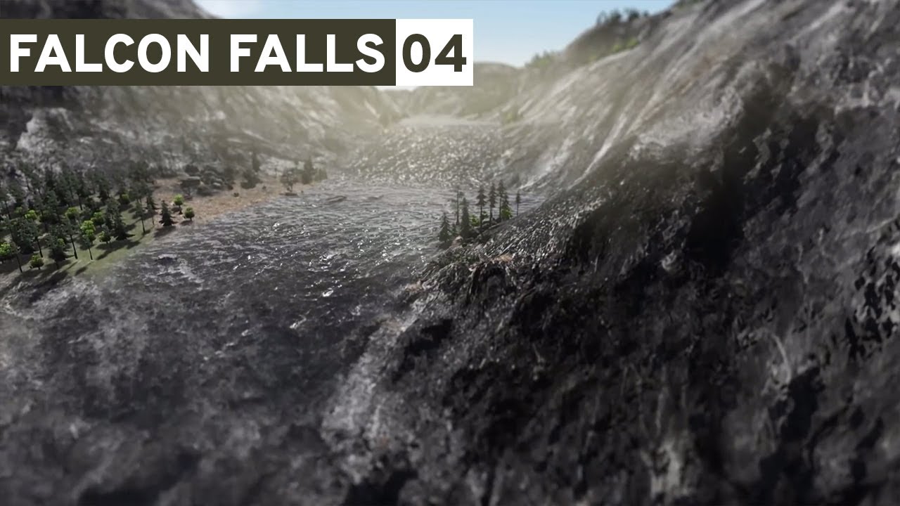 Waterfall - Cities Skylines: Falcon Falls #04 - YouTube