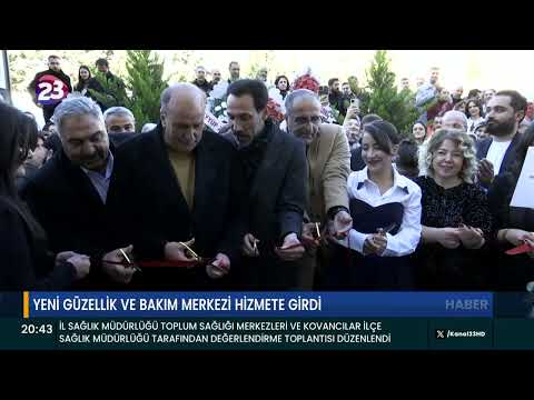 YENİ GÜZELLİK VE BAKIM MERKEZİ HİZMETE GİRDİ
