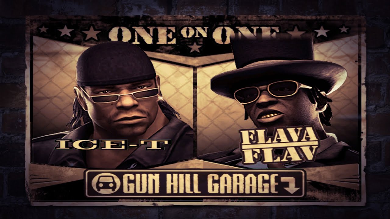 Def Jam Fight For NY Ice T VS Flava Flav | 4K | PC (I am the O.G ...