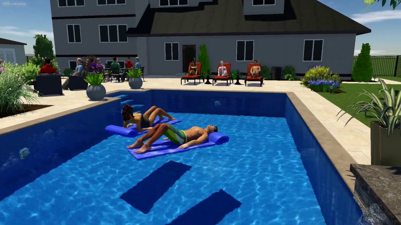 20 X 40 Pool Design With Waterfall By Rideau Pools Ottawa YouTube 20-x-40-pool-design-with-waterfall-by-rideau-pools-ottawa-youtube