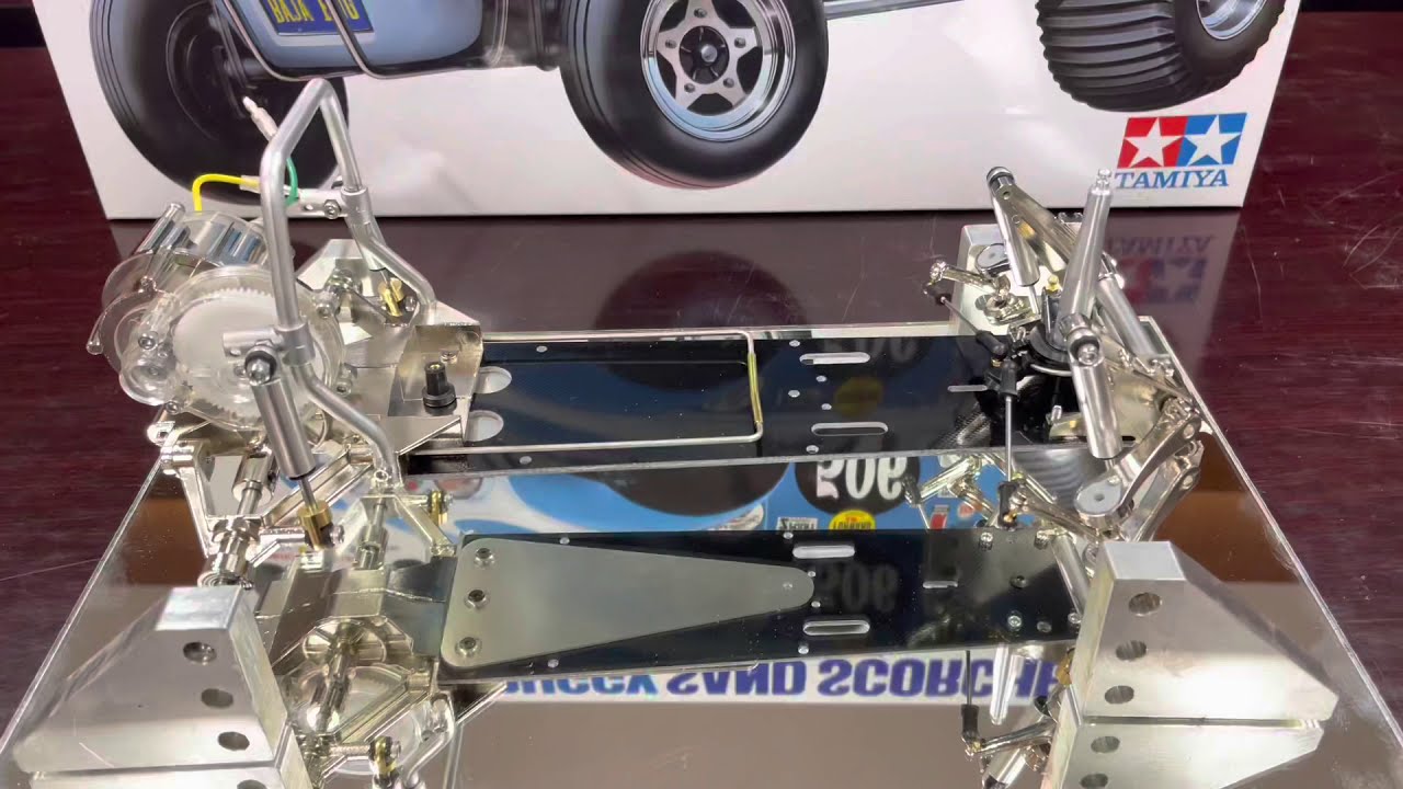 Custom Tamiya Sand Scorcher SRB Chassis - YouTube