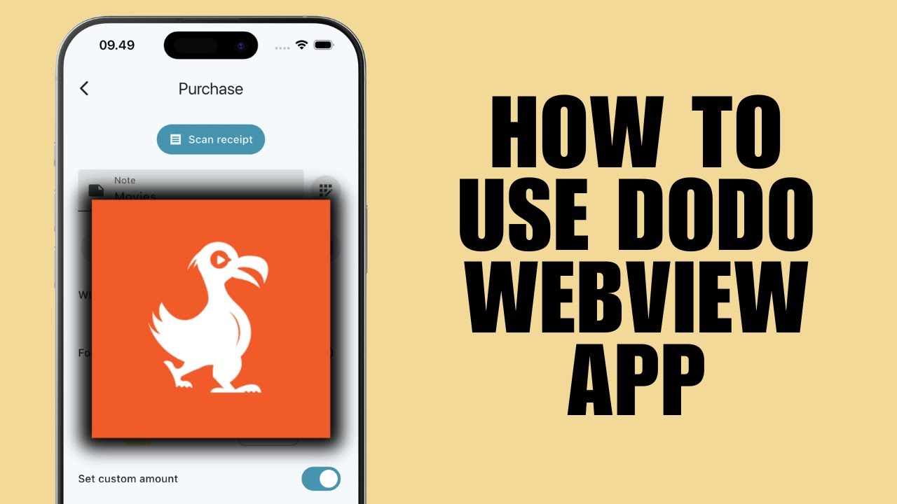 How To Use Dodo Webview App (Usage Tutorial) - YouTube