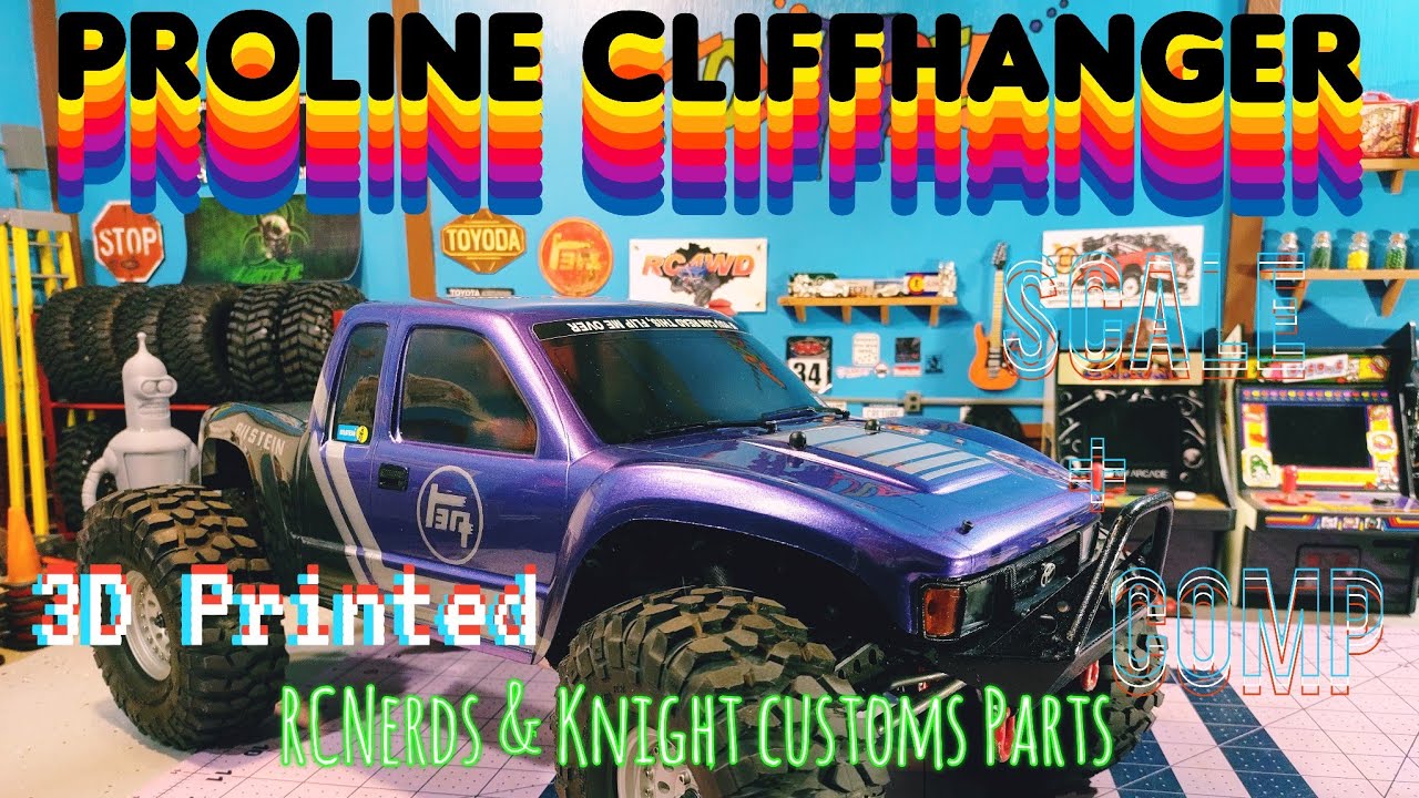 Proline Cliffhanger Build With 3D Printed RCNerds and Knight Customs ...