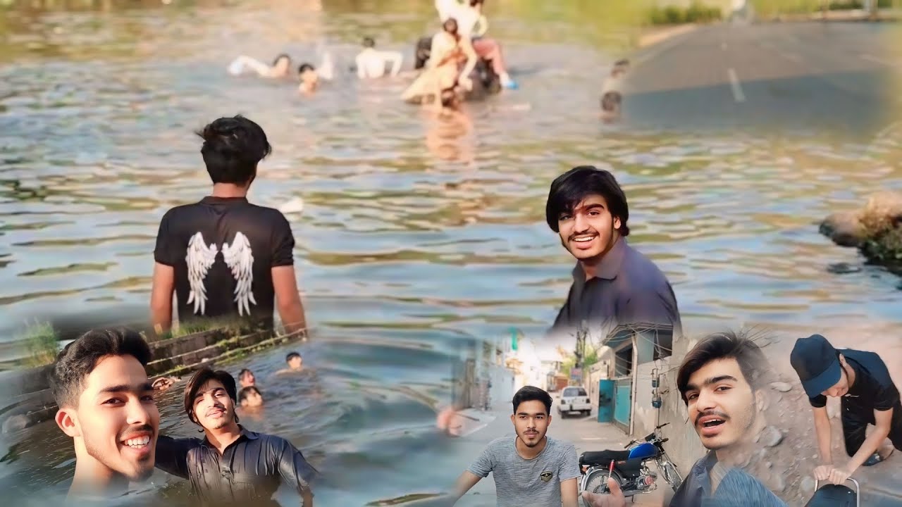 First time in water| with friends| short tour - YouTube