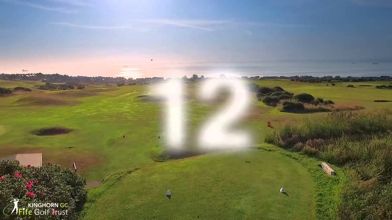 Kinghorn Golf Club 18 Hole Flyover - YouTube