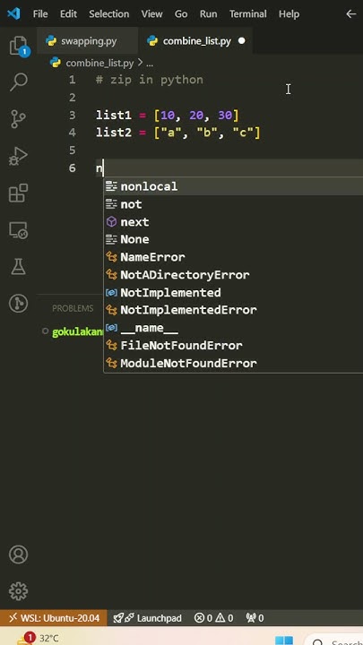 Python zip function | #Shorts | #shorts - YouTube