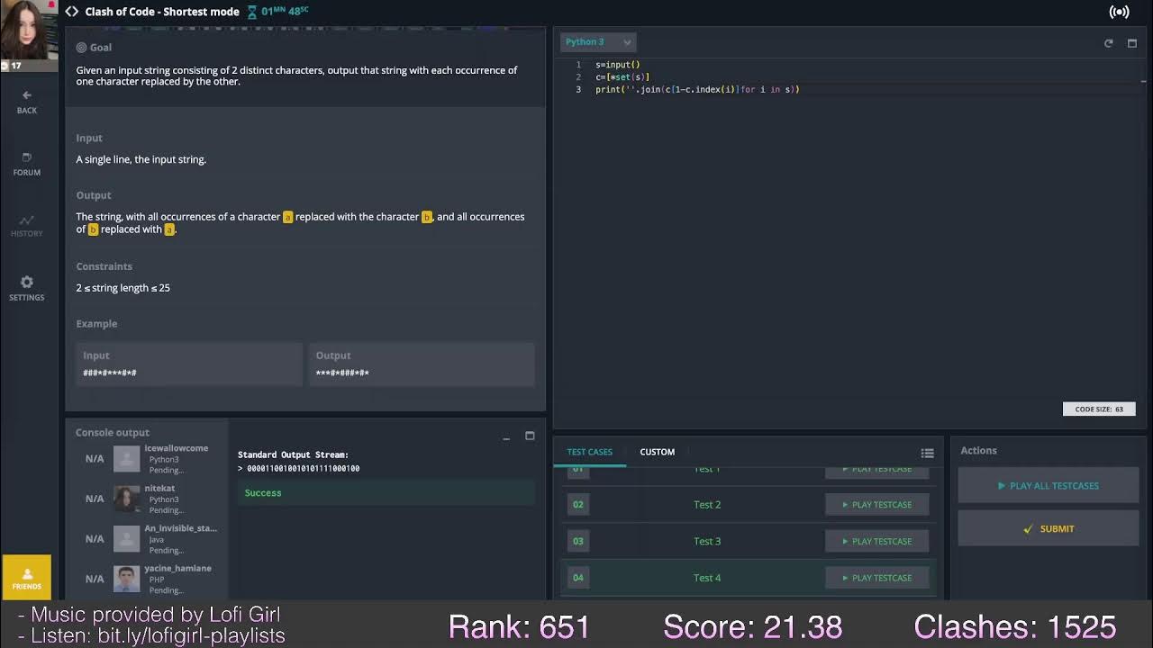 [CodinGame][Python] Let's play some Clashes! - YouTube