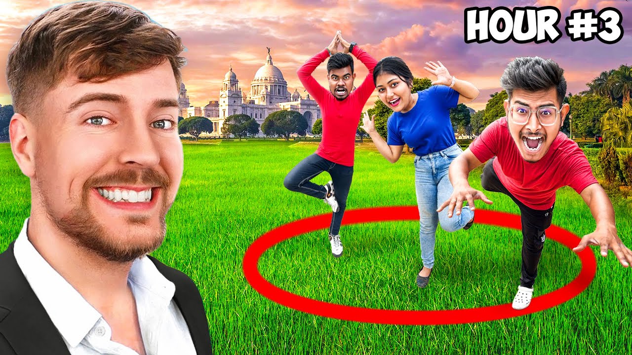 Recreating Mr. Beast Circle Challenge only in RS 500 - YouTube